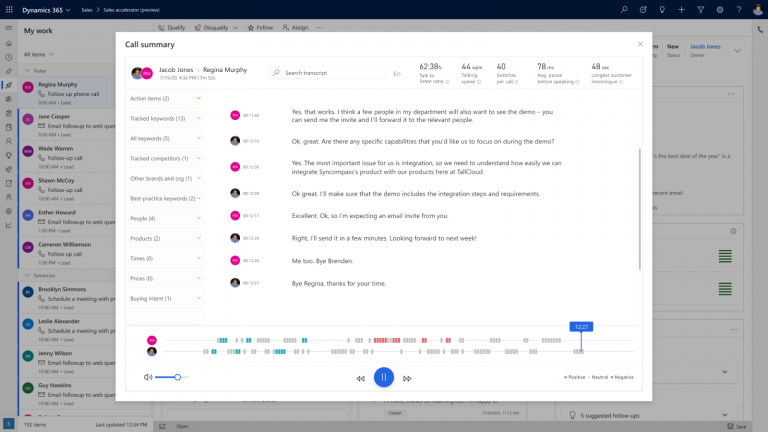 Microsoft Dynamics 365 Sales Insights - #1 Gold Dynamics 365 Microsoft ...