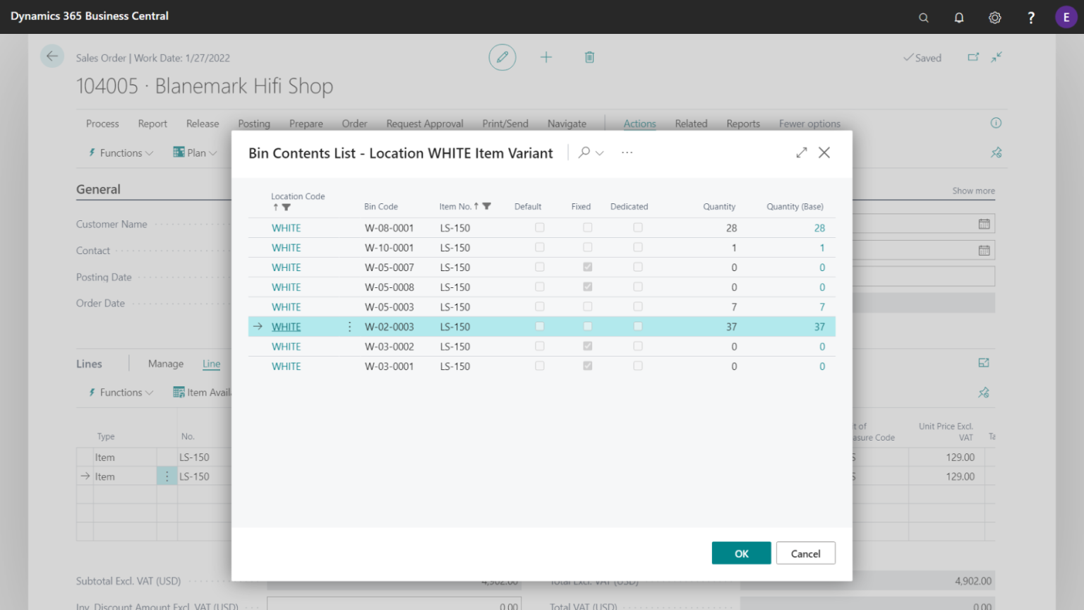 Dynamics 365 Business Central Warehouse Management Malaysia & Cambodia