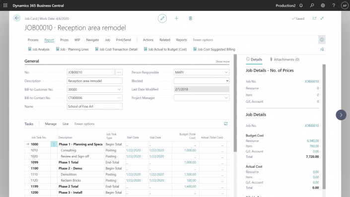 Dynamics 365 Business Central Project Management Malaysia & Cambodia ...